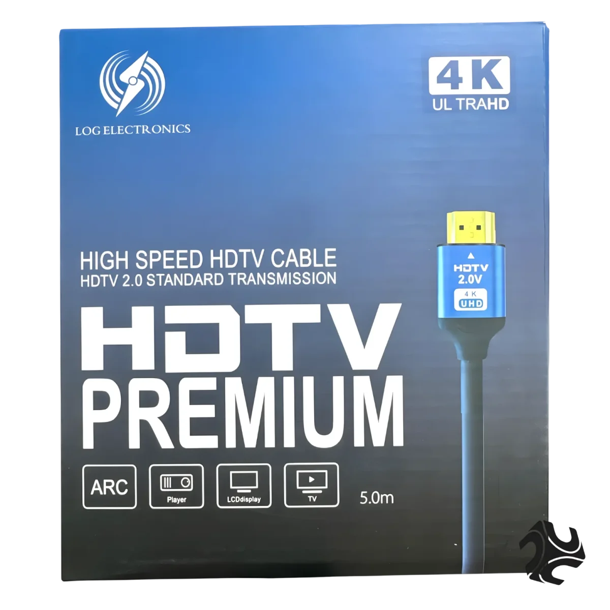 LOG HDMI 4K Cable 5.0M - HDTV Premium 2.0-24K Gold Plated Connector ...
